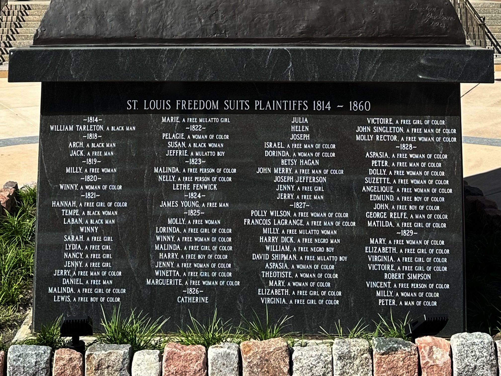 Elements of Freedom Plaza – FREEDOM SUITS MEMORIAL FOUNDATION