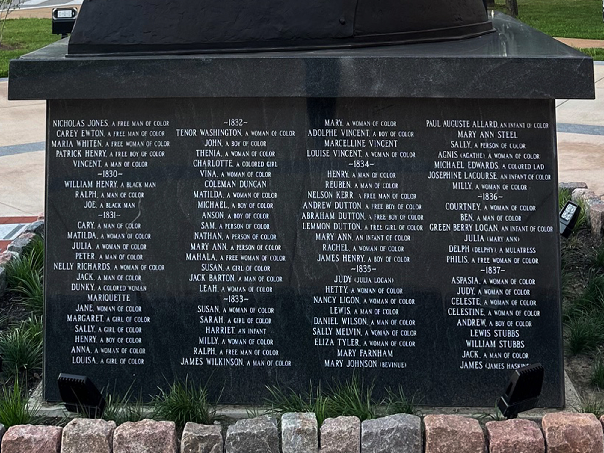 Elements of The Memorial – FREEDOM SUITS MEMORIAL FOUNDATION